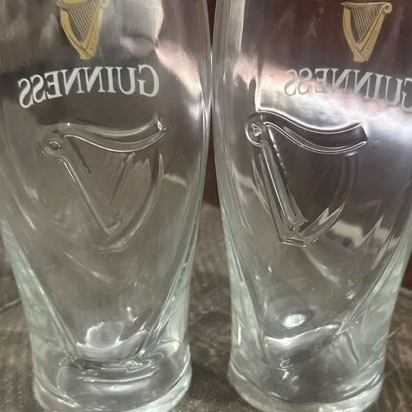 Guinness | Dining | New Guinness Harp Glasses Set Of Two | Poshmark